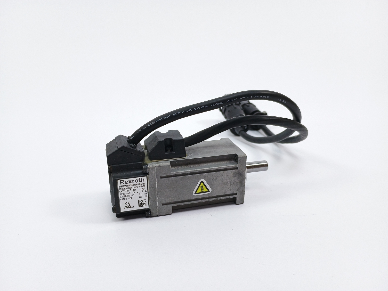 Rexroth R911325131 MSM019B-0300-NN-M0-CH0 AC Servo Motor | eBay