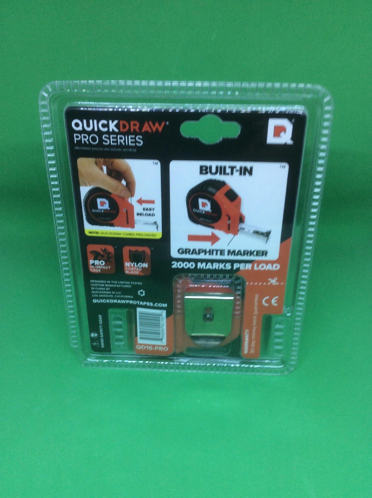 Quick Draw Quickdraw 16' Quickdraw Pro Self Marking Tape QD16-PRO | eBay