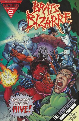 Epic Comics Heavy Hitters Brats Bizarre Book 4 of 4 Aug 1994 with card ...
