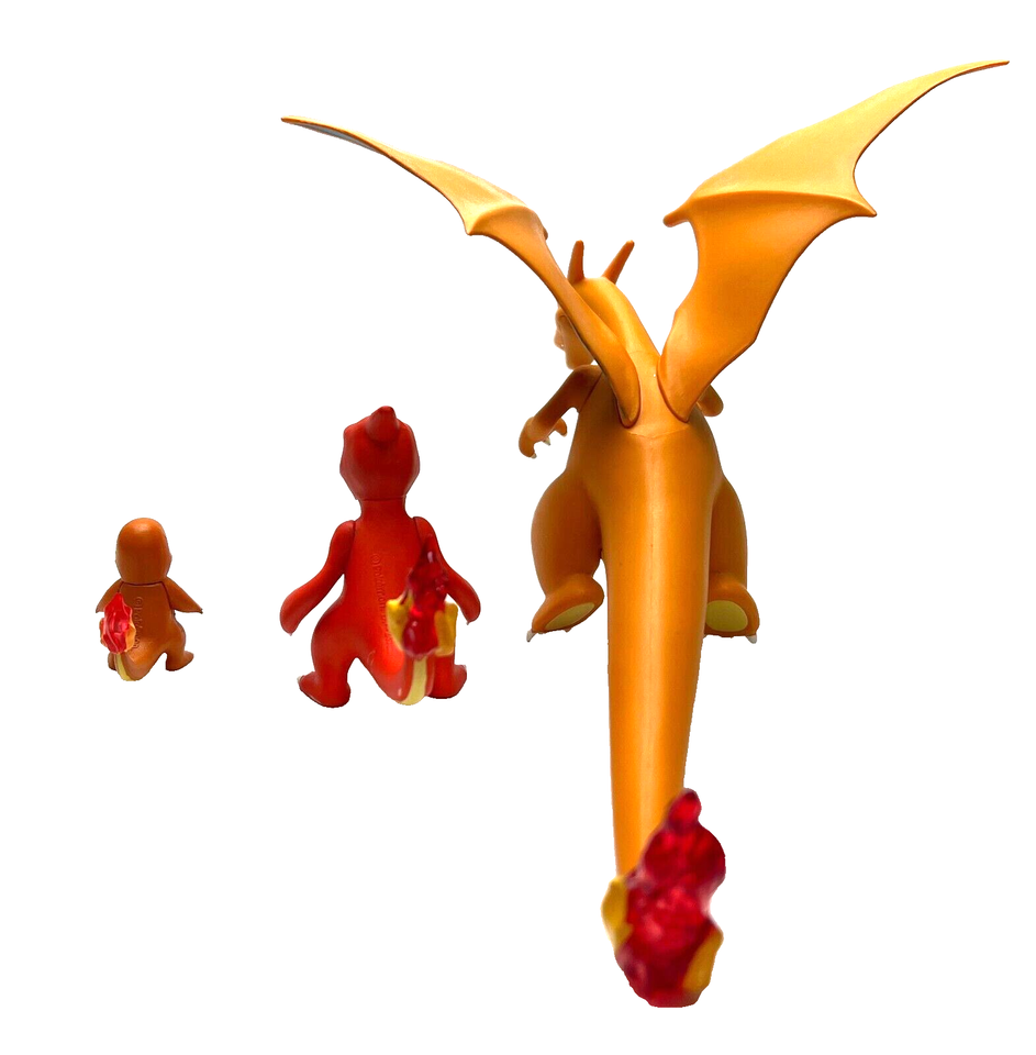 Pokemon Scale World Kanto Region Charmander, Charmeleo, Charizard 1/20 ...