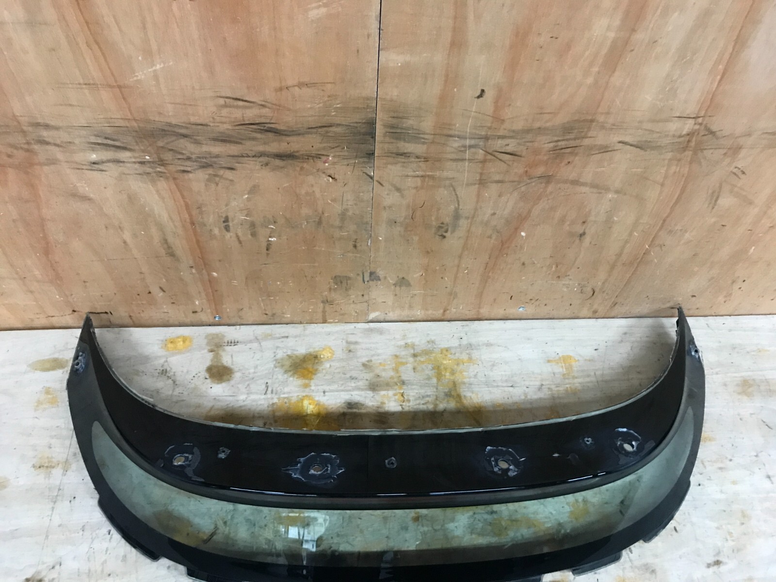 HONDA CIVIC TYPE R FN2 REAR WINDSCREEN WINDSHIELD TAILGATE PLASTIC ...