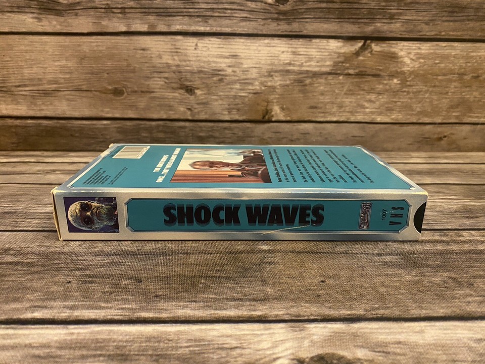 Shock Waves - 1976 Peter Cushing & John Carradine Horror Zombie - HTF 1989 VHS | eBay