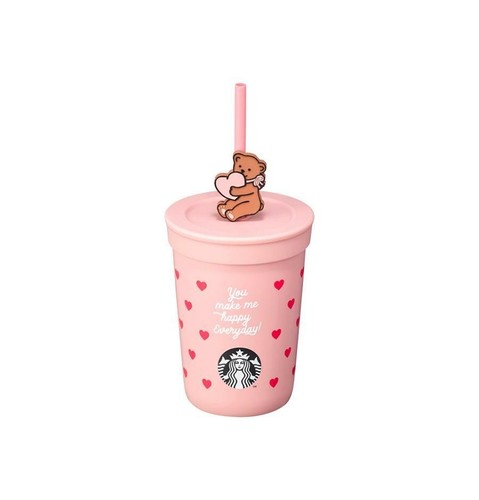 Starbucks Korea 2024 SS Be Mine Pink Hobby coldcup 355ml | eBay