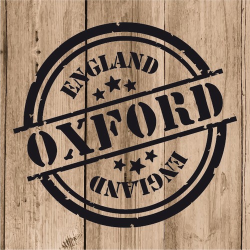 Oxford Sticker Vinyl 10 cm / 4" Decal Stamp Oxford England Wall Laptop ...