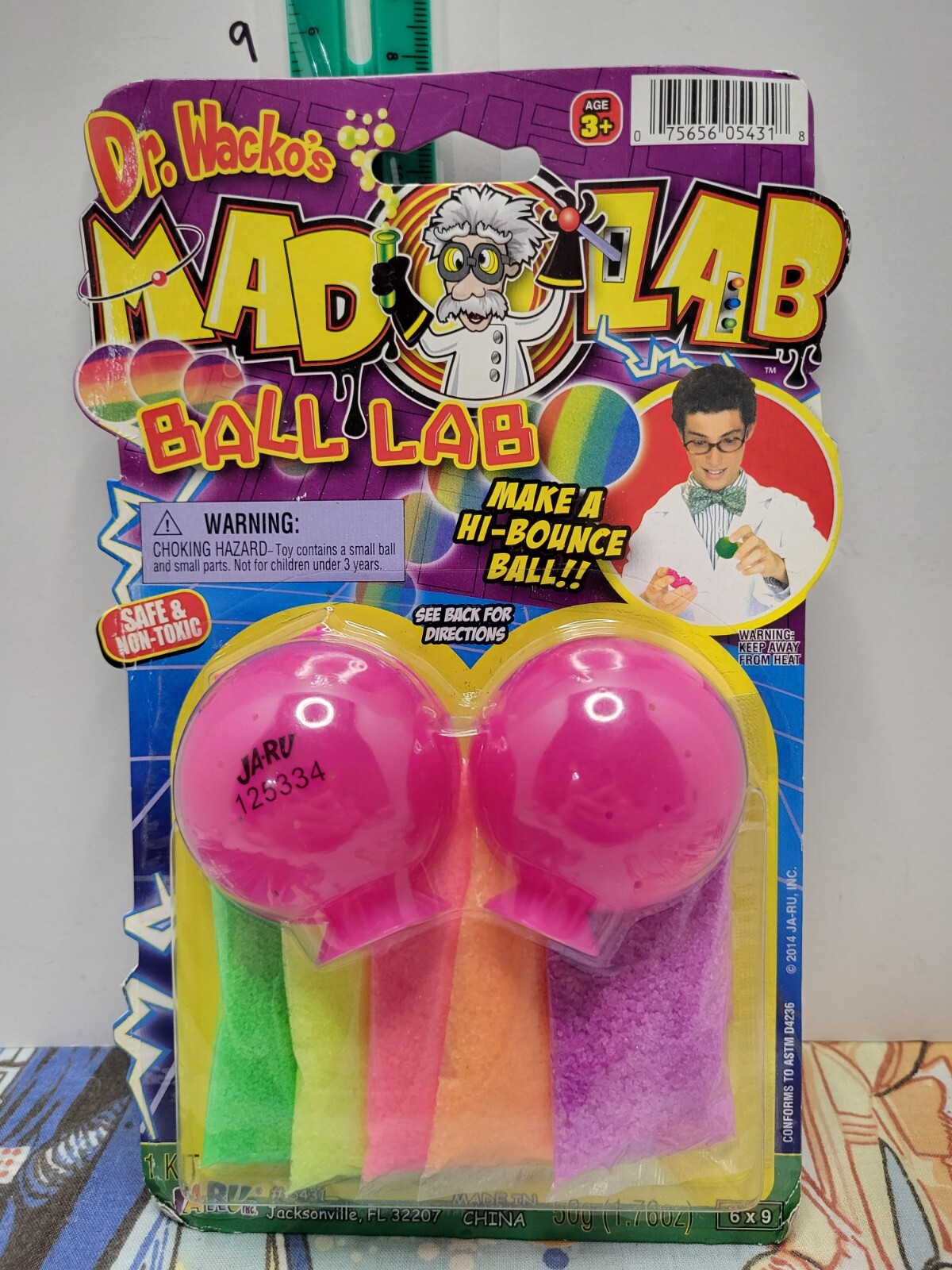 Brand New Dr. Wacko’s Mad Lab Ball Lab Create A Bouncy Ball Kit Sealed | eBay