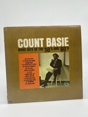 COUNT BASIE MORE HITS OF THE 50'S & 60'S LP VG+ VINYL RECORD VERVE FREE ...