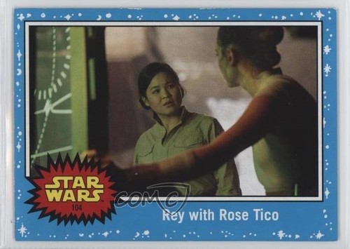 2019 Topps Star Wars: Journey to The Rise of Skywalker Rey with Rose ...