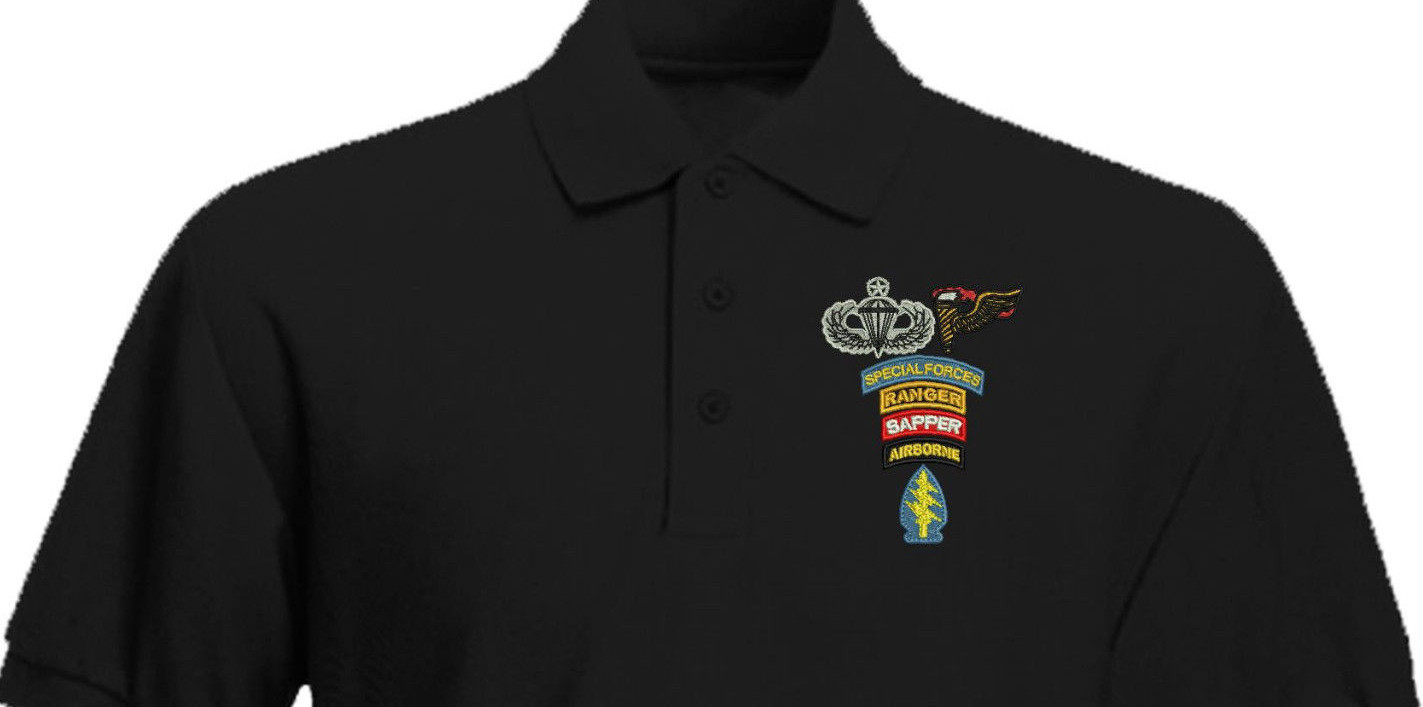 Special Forces Sapper Ranger Airborne SF Pathfinder Wings Embroidered ...