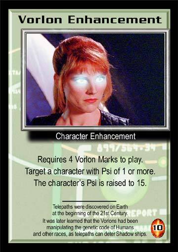 Babylon 5: Vorlon Enhancement [Mint/NM] from set Deluxe Edition B5 Precedence | eBay