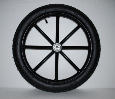 Pair Horse Carriage Rubber Tire for Cart Gig Pneumatic Wheels Rim-Tire ...