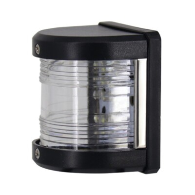 Boat 12V Marine LED Mast Light Black Plastic Navigation Sailing Light ...