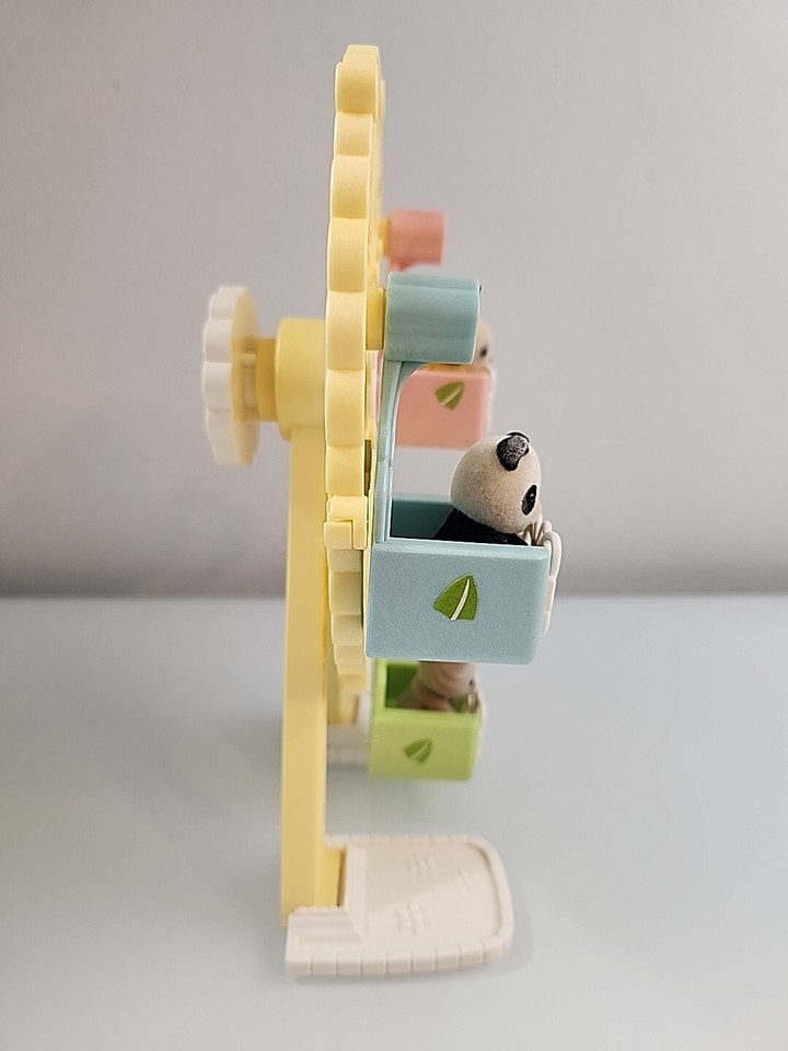 Calico Critters Baby Ferris Wheel Dollhouse Playset With 3 Figures | eBay