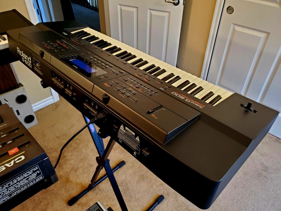 ROLAND G600 RARE ARRANGER WORKSTATION KEYBOARD FULLY FUNCTIONAL IN ...