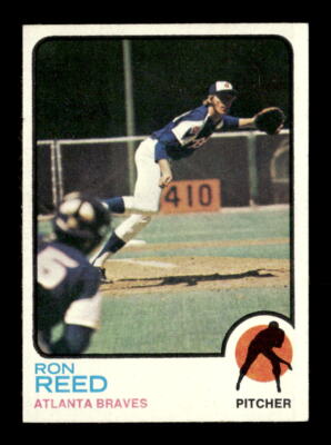 1973 Topps #72 Ron Reed Atlanta Braves VG-EX Baseball Card *D846 | eBay