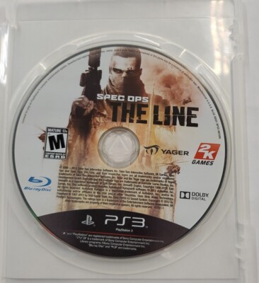Spec Ops The Line Playstation 3 PS3 Disc Only -- S2G -- | eBay