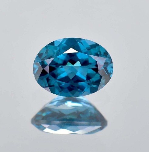 7.80Ct Natural Indicolite Blue Green Tourmaline Oval Cut Loose Gemstone ...