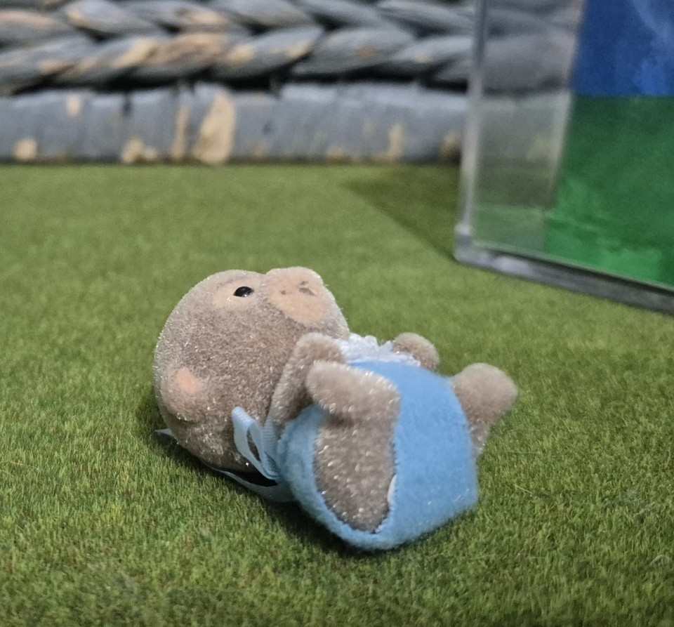 Sylvanian Families Darwin Monkey Tricycle Carry Case Sitting Baby ...