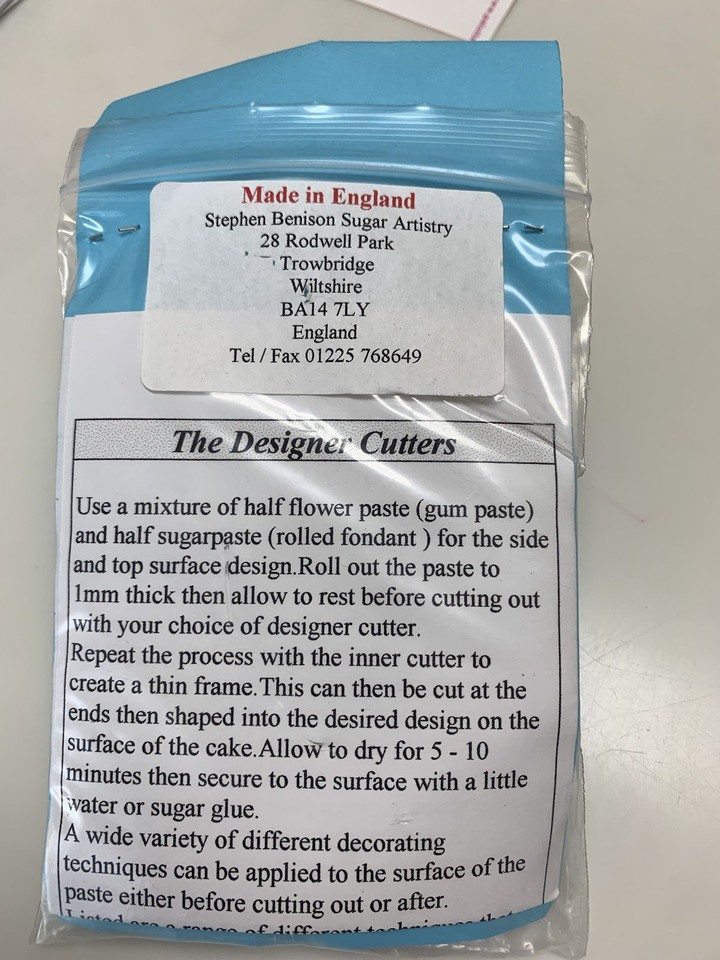 Designer Cutters By Stephen Benison Oval And Marque Metal Ovals 2.5” To ...