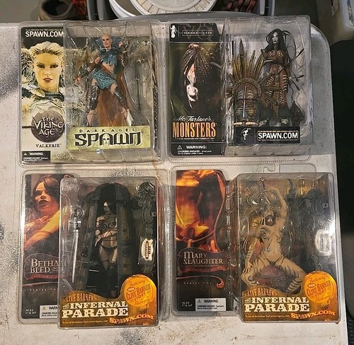 Mcfarlane Toys Infernal Parade Bethany Bled, Mary Slaughter Mixed Lot ...