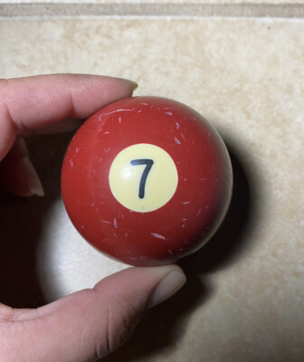 Super Aramith Pro Pool Ball 2.25" Billiard #7 Ball 5.6 oz Ball Vintage ...