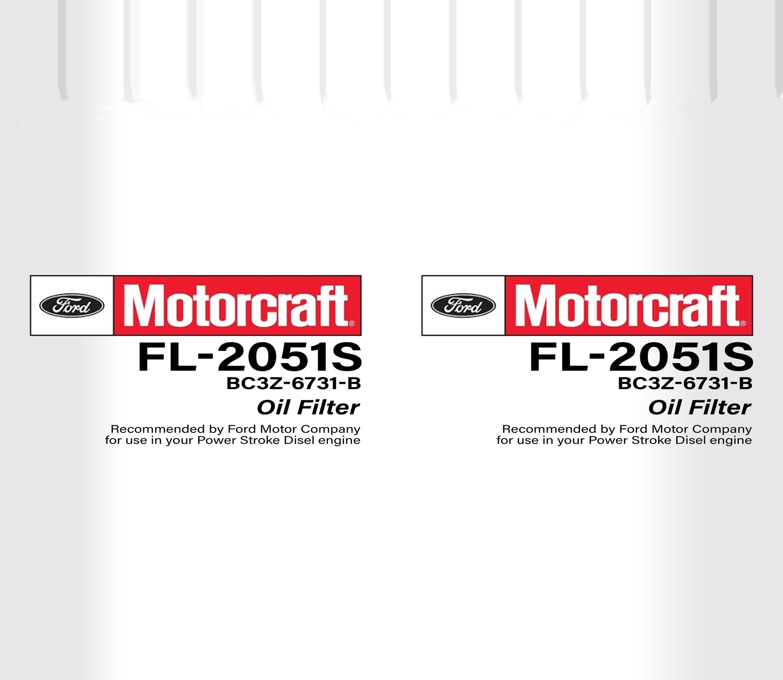 Ford Motocraft FL -2051S Oil Filter Clean - 20 oz Skinny Tumbler | eBay