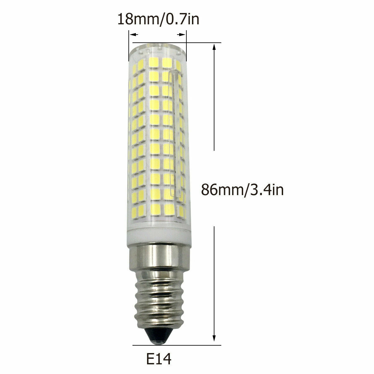E14 Screw Lights 136-2835 E14S LED Light Bulb Ceramics Lamp European ...