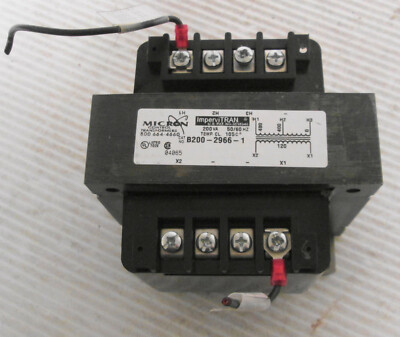 Transformers - Micron Control Transformer