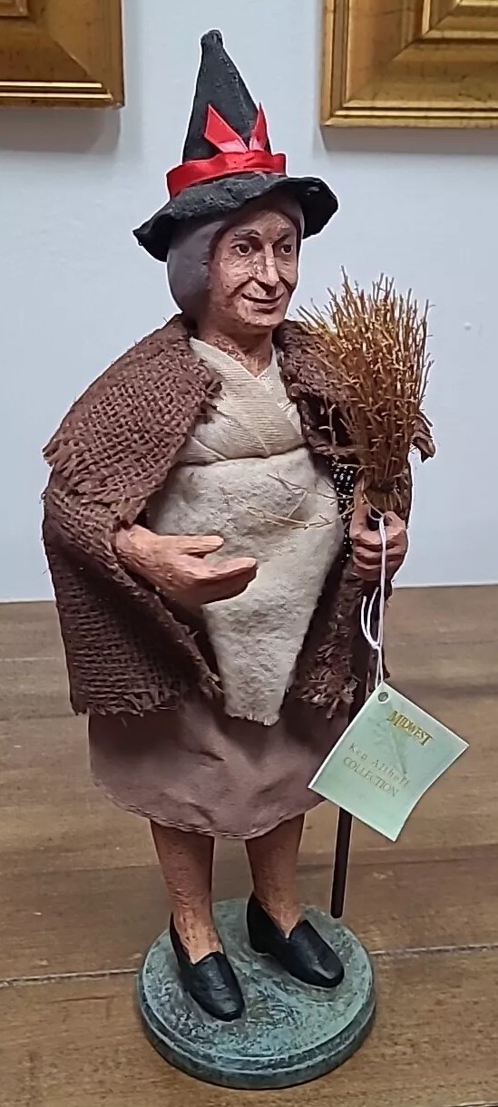 Ken Althoff HALLOWEEN Witch Candy Container Midwest Cannon Falls NEW ...