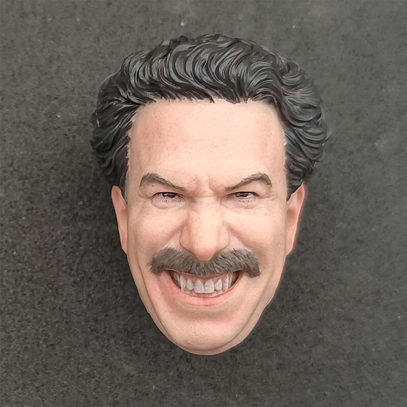 High Quality Delicate Painted 1/6 Scale Sacha Baron Head Sculpt Fit 12 ...