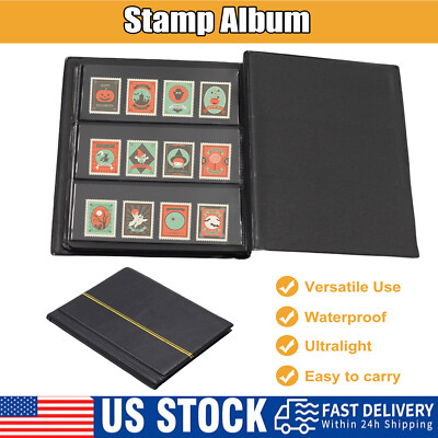 Premium Stamp Collection Album with 10 Pages, 20 Sheets for Enthusiasts ...