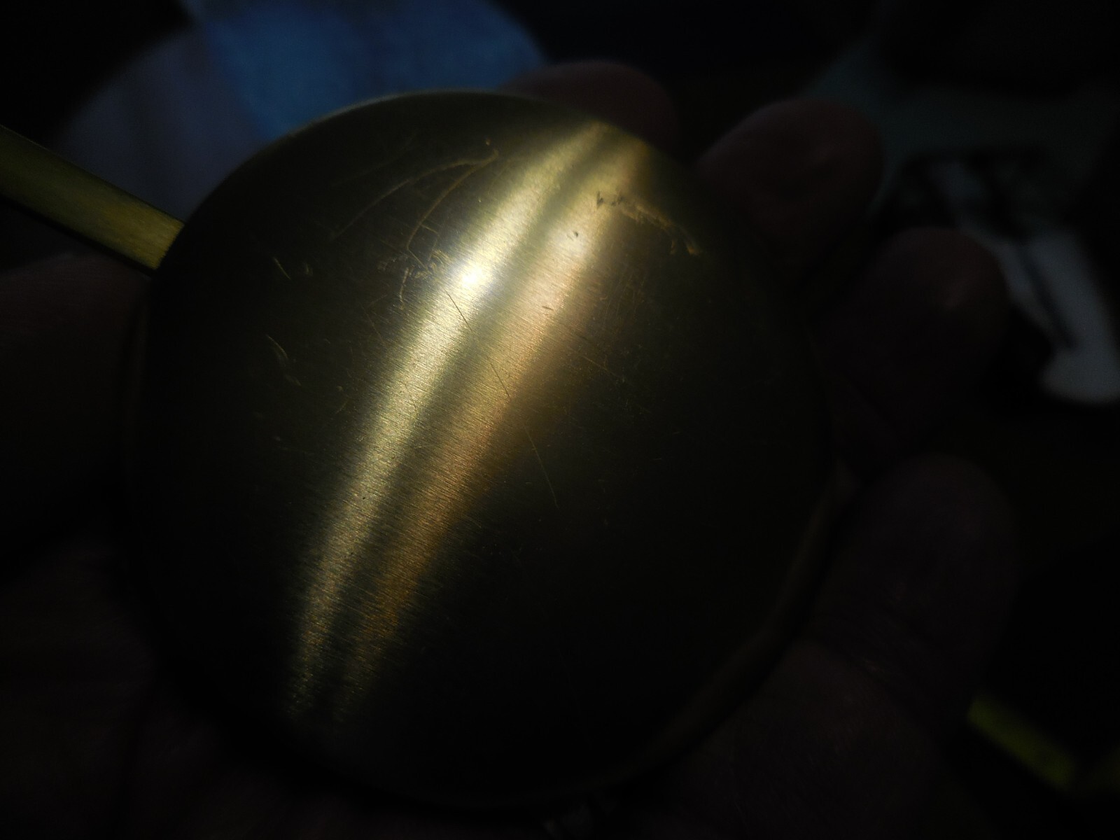 6" Adjustable Brass Pendulum Rod, double hook, With 21/4" Bob NE | eBay