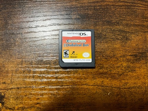PROFESSOR LAYTON AND THE DIABOLICAL BOX NINTENDO DS CARTRIDGE ONLY | eBay