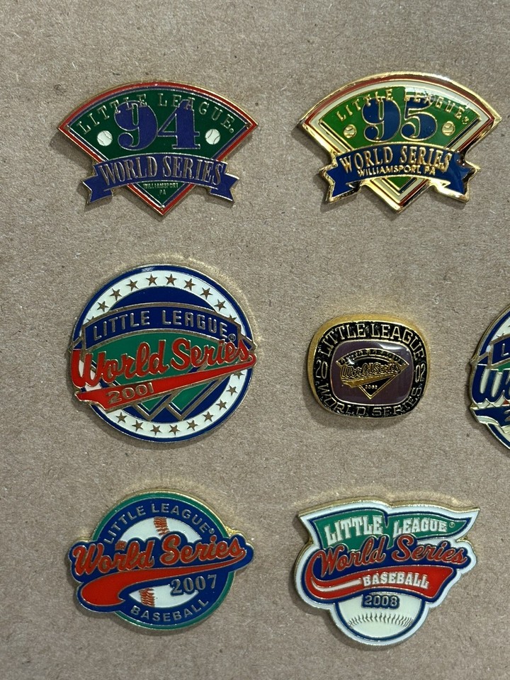 LLWS Pins Pin Bundle Baseball Little League World Series Williamsport ...