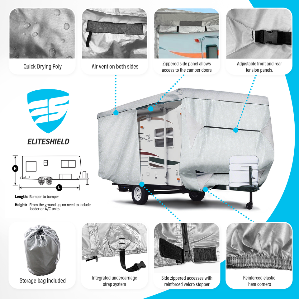 ShieldAll™ Winnibago Winnie Drop 1790 Camper Trailer Traveler Storage ...