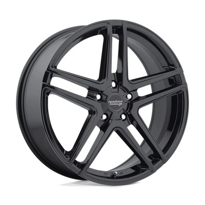 18x8 +40 American Racing AR907 Gloss Black 5x114.3 Wheel Rim (QTY 1) | eBay