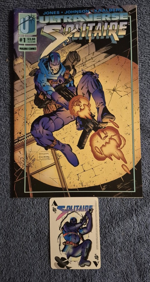 Solitaire #1 Nov 1993 Malibu Marvel Comics Ultraverse- Opened but Good ...