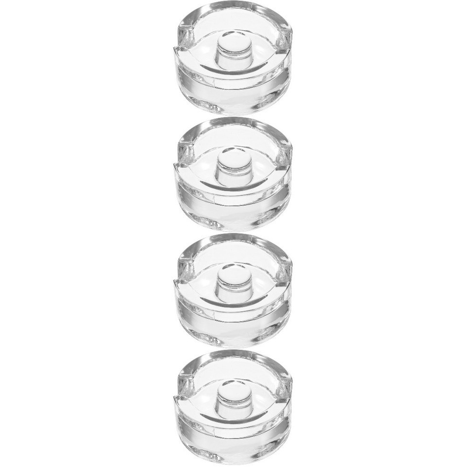 Fermentation Weight Lid Glass Weights Small Clear Jar Lids Fermenting ...