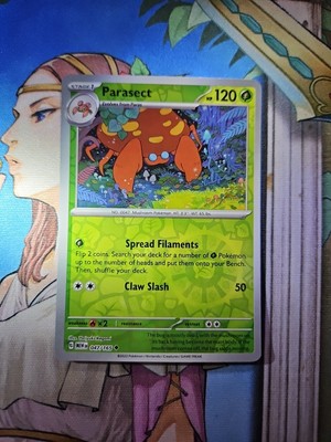 Parasect 047/165 Scarlet & Violet 151 Reverse Holo NM | eBay