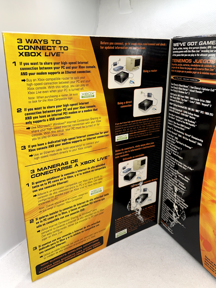 Original Xbox Live Starter Kit Communicator Headset - with Sealed ...