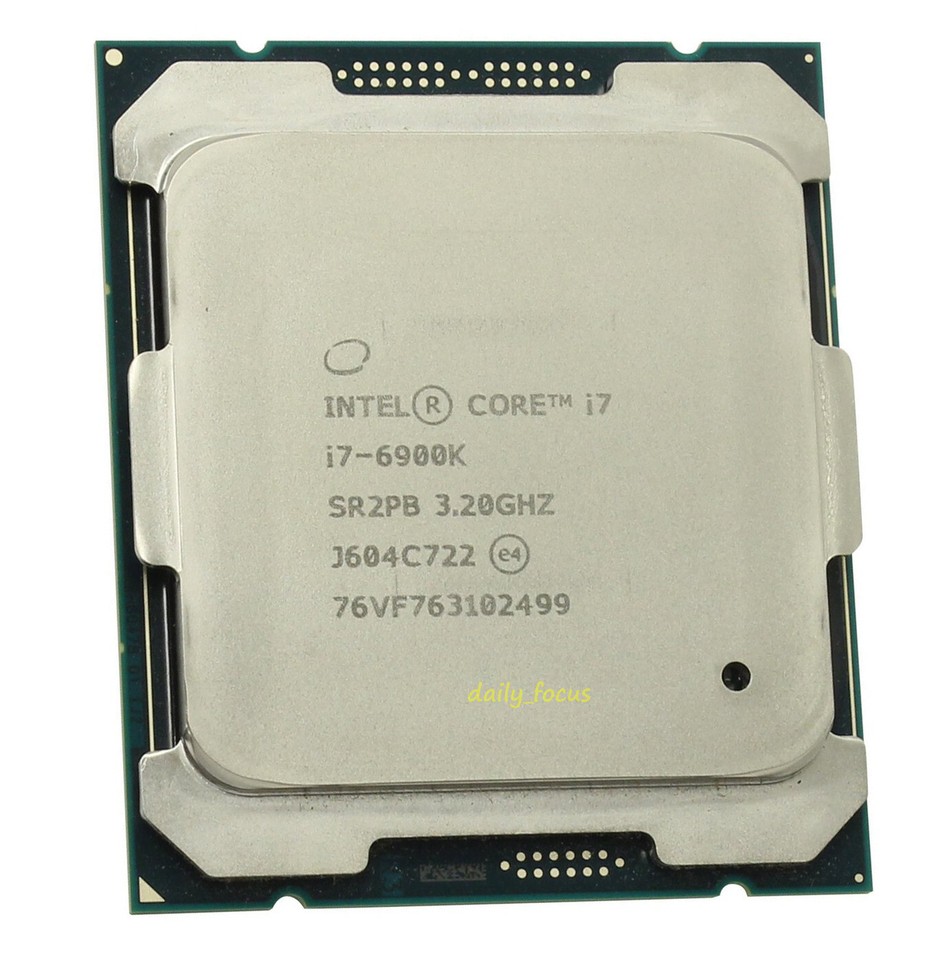 Intel Core i7-6950X i7-6900K i7-6850K i7-6800K LGA2011-3 CPU Processor ...