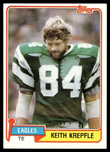 1981 TOPPS KEITH KREPFLE D PHILADELPHIA EAGLES #459 | eBay