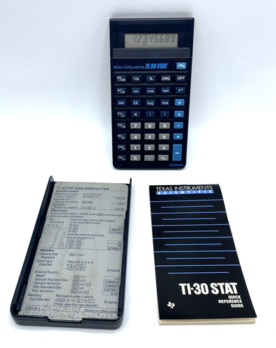 Texas Instruments Ti-30 STAT Scientific Calculator with Cover ...