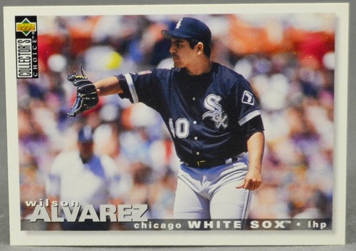 1995 Collector's Choice Wilson Alvarez #503 MLB Baseball White Sox ...