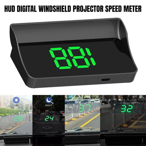 Digital HUD Speedometer MPH Car Head Up Display GPS Speed Meter ...