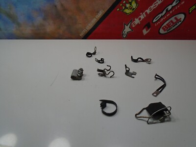 2004 HONDA CRF 450R FRONT BRAKE LINE GUIDES (D) 04 CRF450 450R | eBay