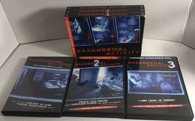 PARANORMAL ACTIVITY 1, 2 & 3 (THREE-MOVIE COLLECTION) (BOXSET) (DVD) | eBay