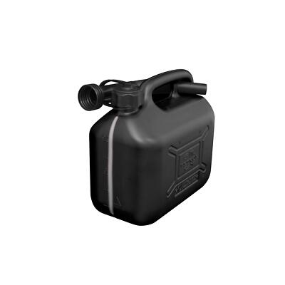 Fuel Can with Safety Screw Lock Cap 5L Flexible Spout Black | eBay UK