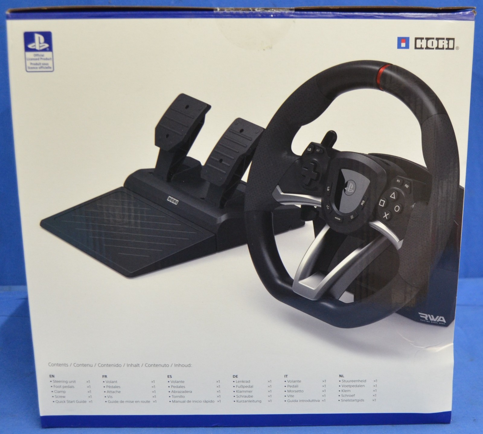 PlayStation 5 Steering Wheel Racing Gaming Simulator And Pedal Set ...