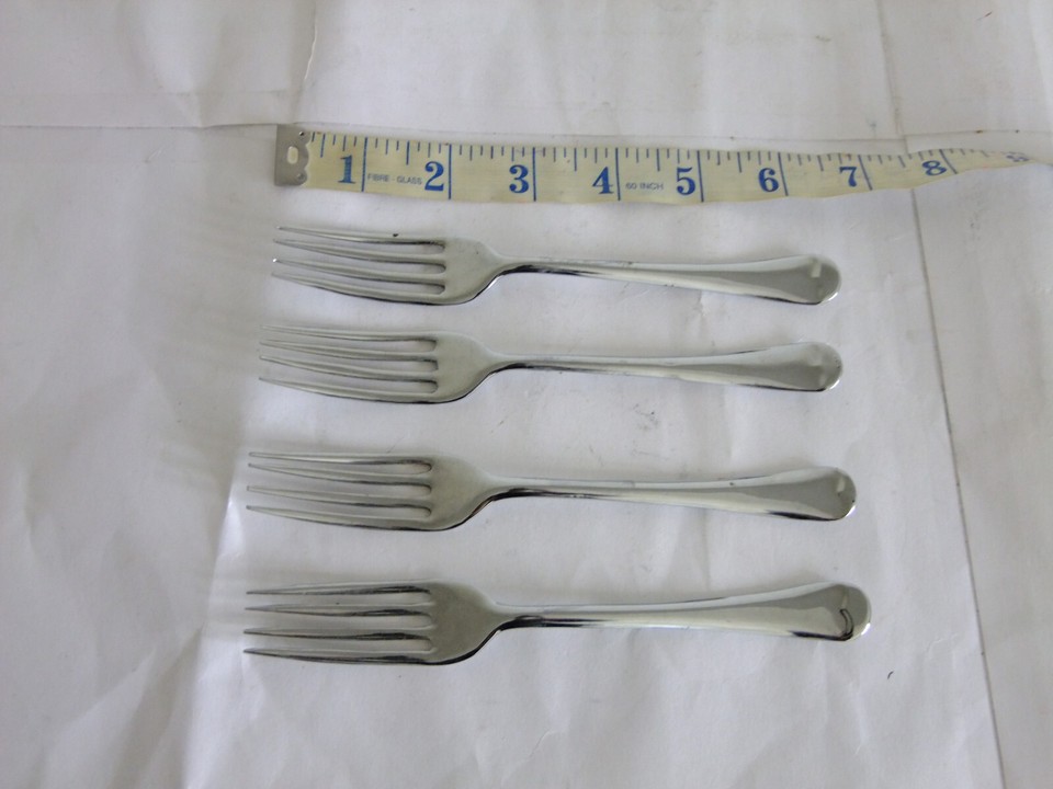 Forks Chromium Plate Small Dessert Side Fork Cutlery Flatware Dining ...