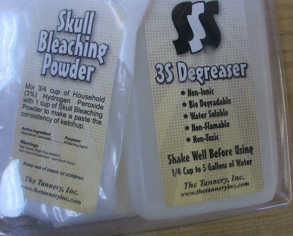 Skull Bleaching Kit, Deer, Bear, hunting Lodge, bones | eBay